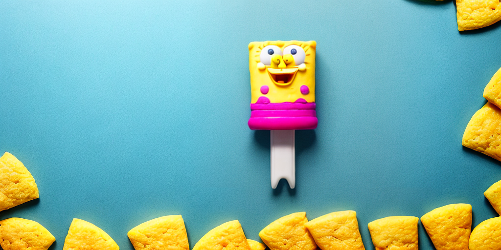 spongebob sniffing flour
