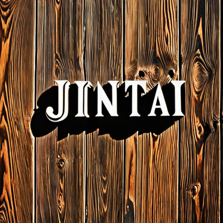 jintai is a name on a sign surreal art