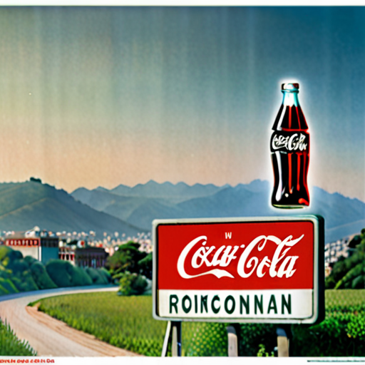 coca-cola poster showing the health issue