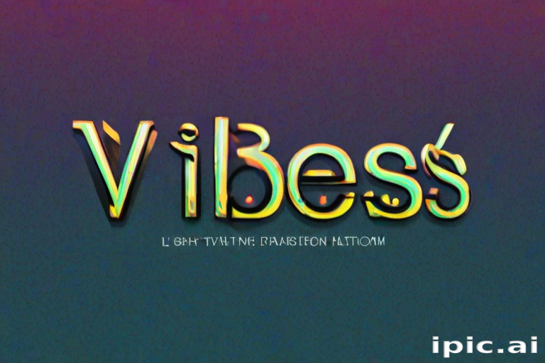 Vibess: A Dynamic Fusion of Light and Vibrant Colors in Art