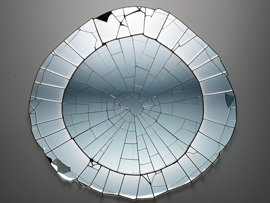 Beautifully Broken: An Artistic Reflection on Shattered Glass and ...
