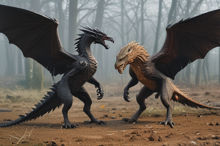 dragon vs griffin