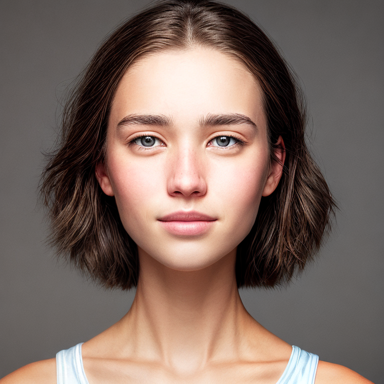 All human faces merged as one face