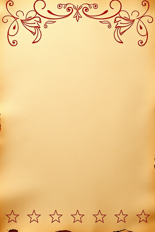 Create an elegant parchment background with decorative angel motifs at ...