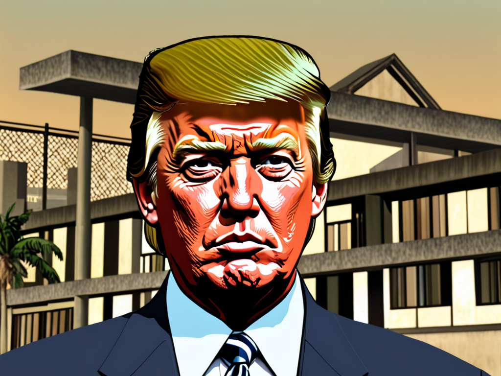 Donald Trump as a GTA San Andreas character