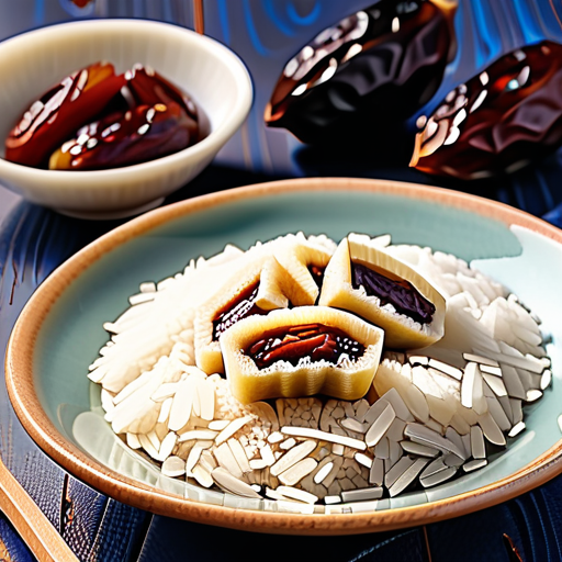 Delicious Rice Bowl Featuring Sweet Dates and Unique Flavor Combinations