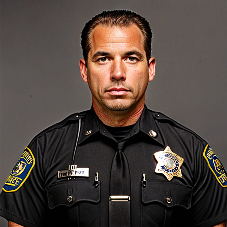 Los Angeles Police Department, realistic, real life style,