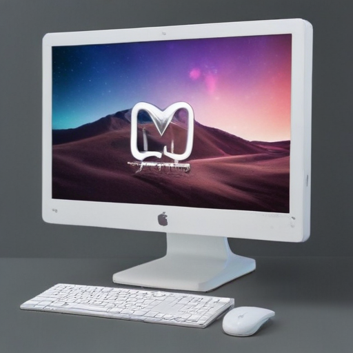 Modern All-in-One Apple Desktop Computer with Sleek Design and Stylish ...