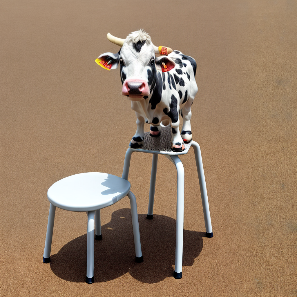 cow chair par