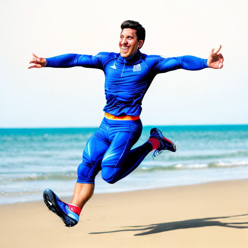 jumping jack exercise man step by step