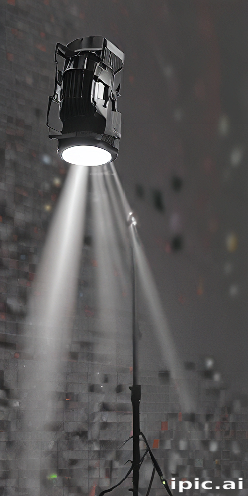 Professional Stage Lighting Setup Illuminating a Creative Performance ...