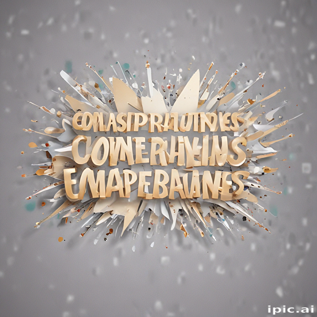 Creative Explosion of Words: Exploring the Theme of Conspiracy Theories