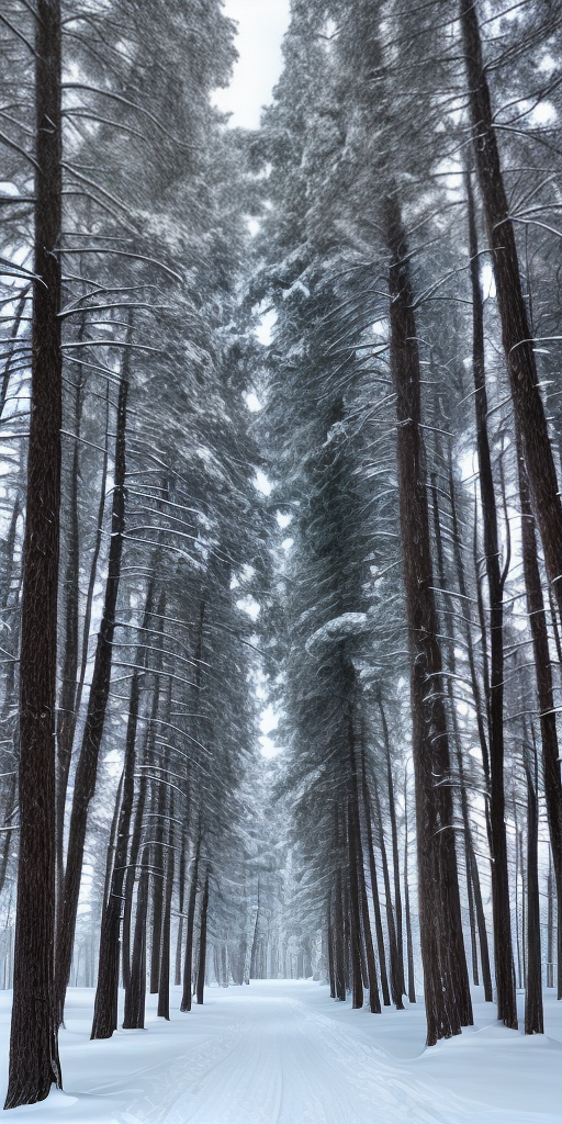 Sub-Zero in the snowy forest