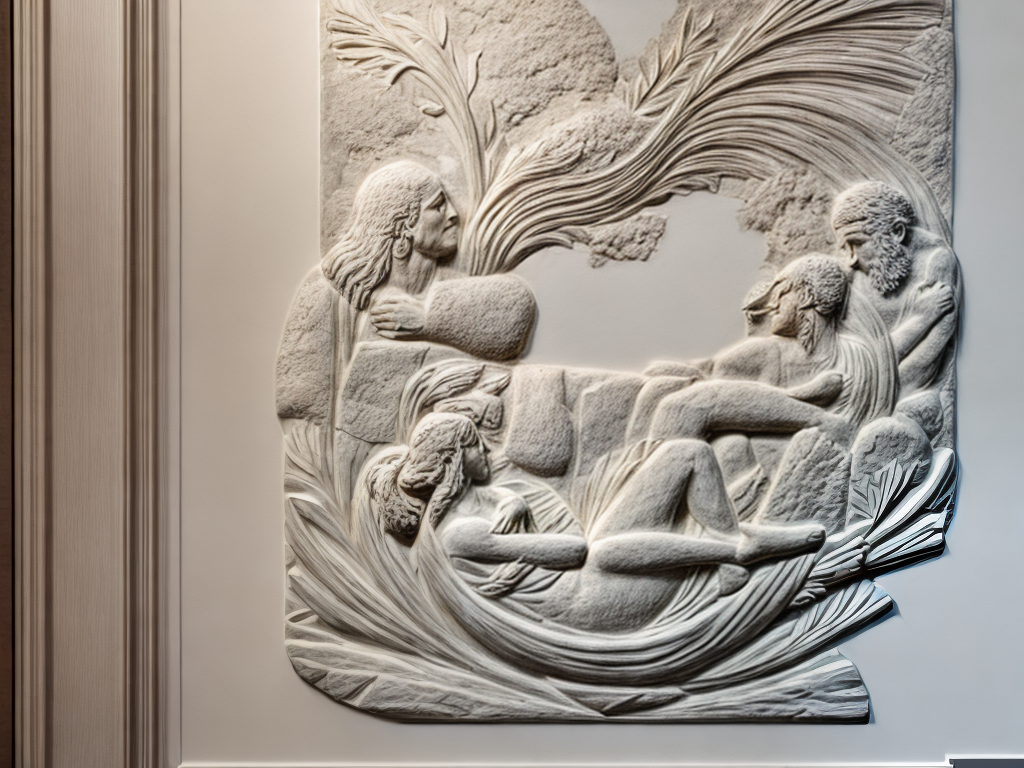 bas-relief in interior design
