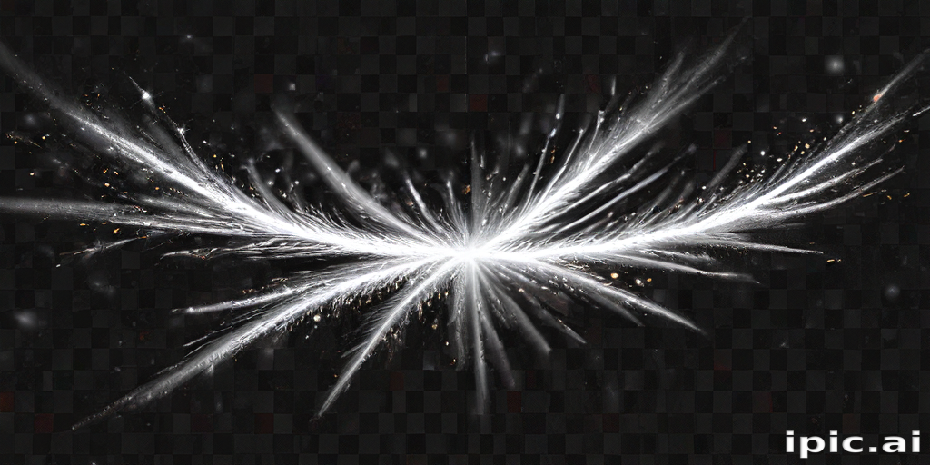 Dynamic Explosion of Light and Energy Creating a Stunning Visual Effect