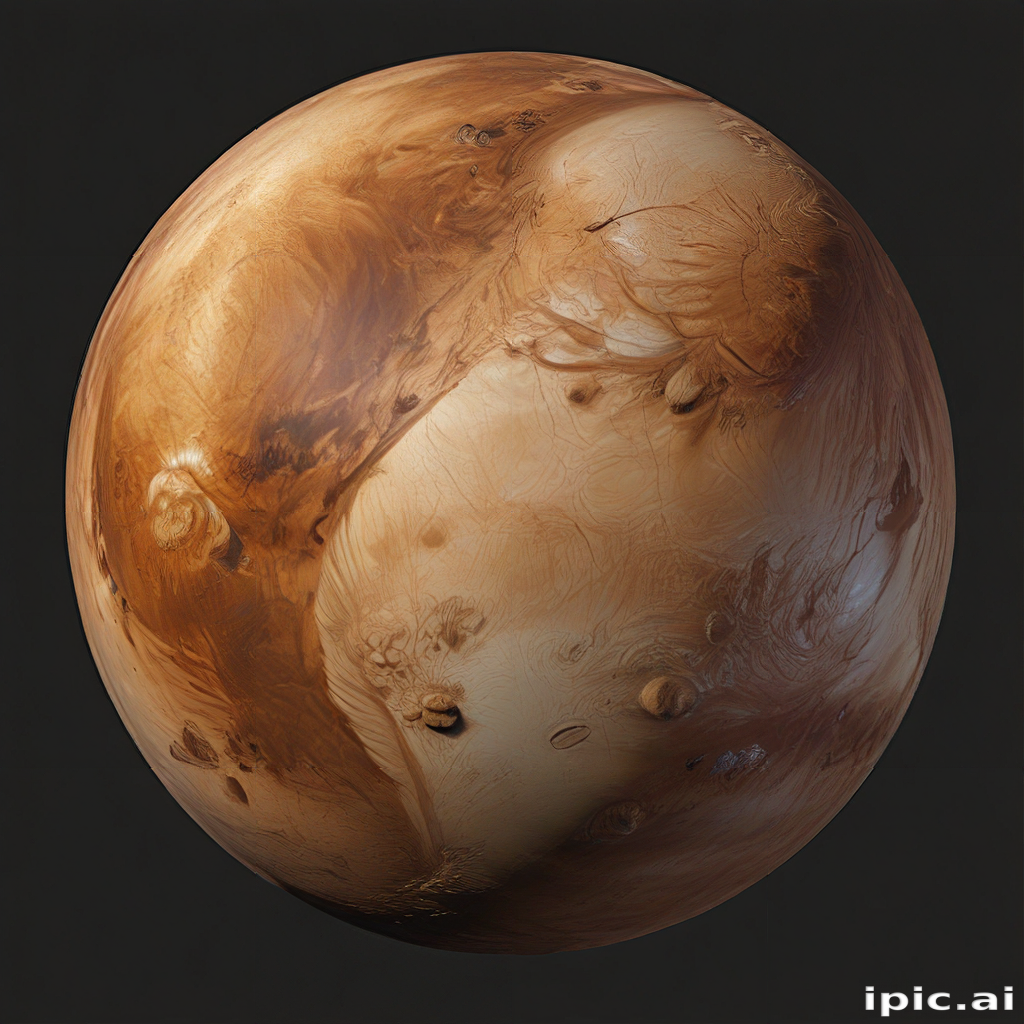 Stunning Close-Up View of Mars Revealing Its Unique Surface Features