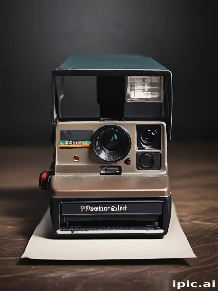 Classic Polaroid Camera: A Nostalgic Icon of Instant Photography Memories