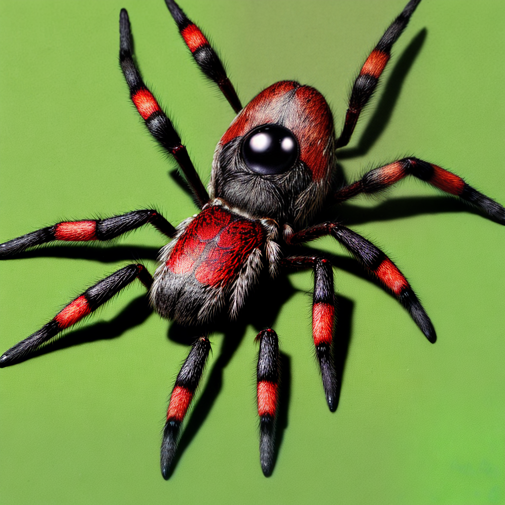 cartoon of a spider with human limbs