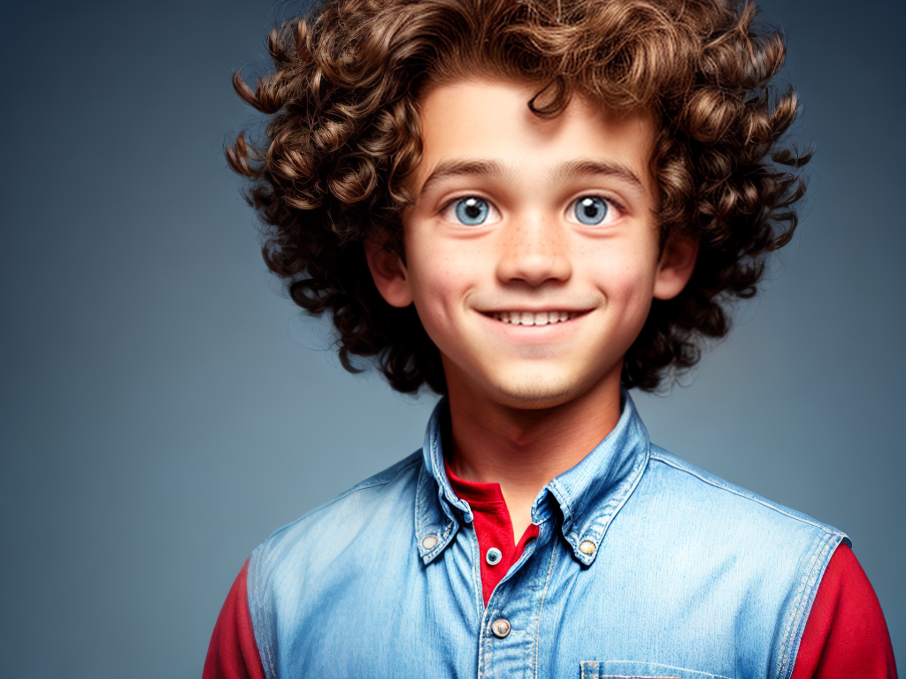 Free Ai Image Generator - High Quality and 100% Unique Images - iPic.Ai — boy with curly hair ...