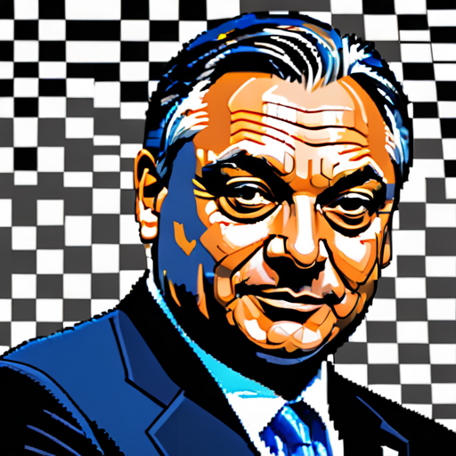 Viktor Orbán pixel art