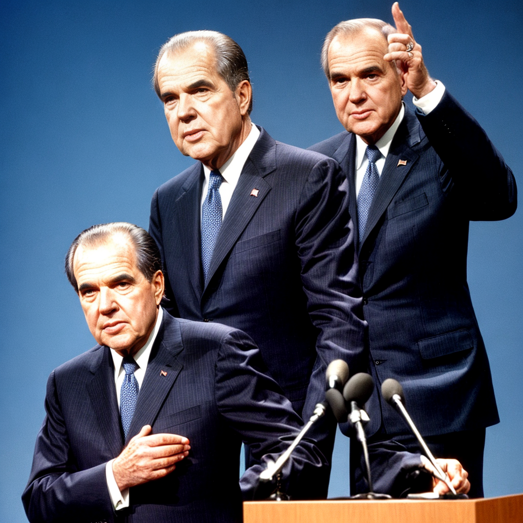 Nixon receiving the Nobel Peace Prize