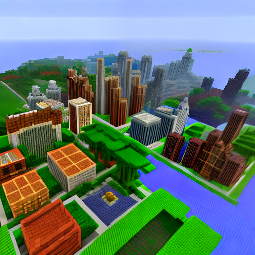 city in minecraft