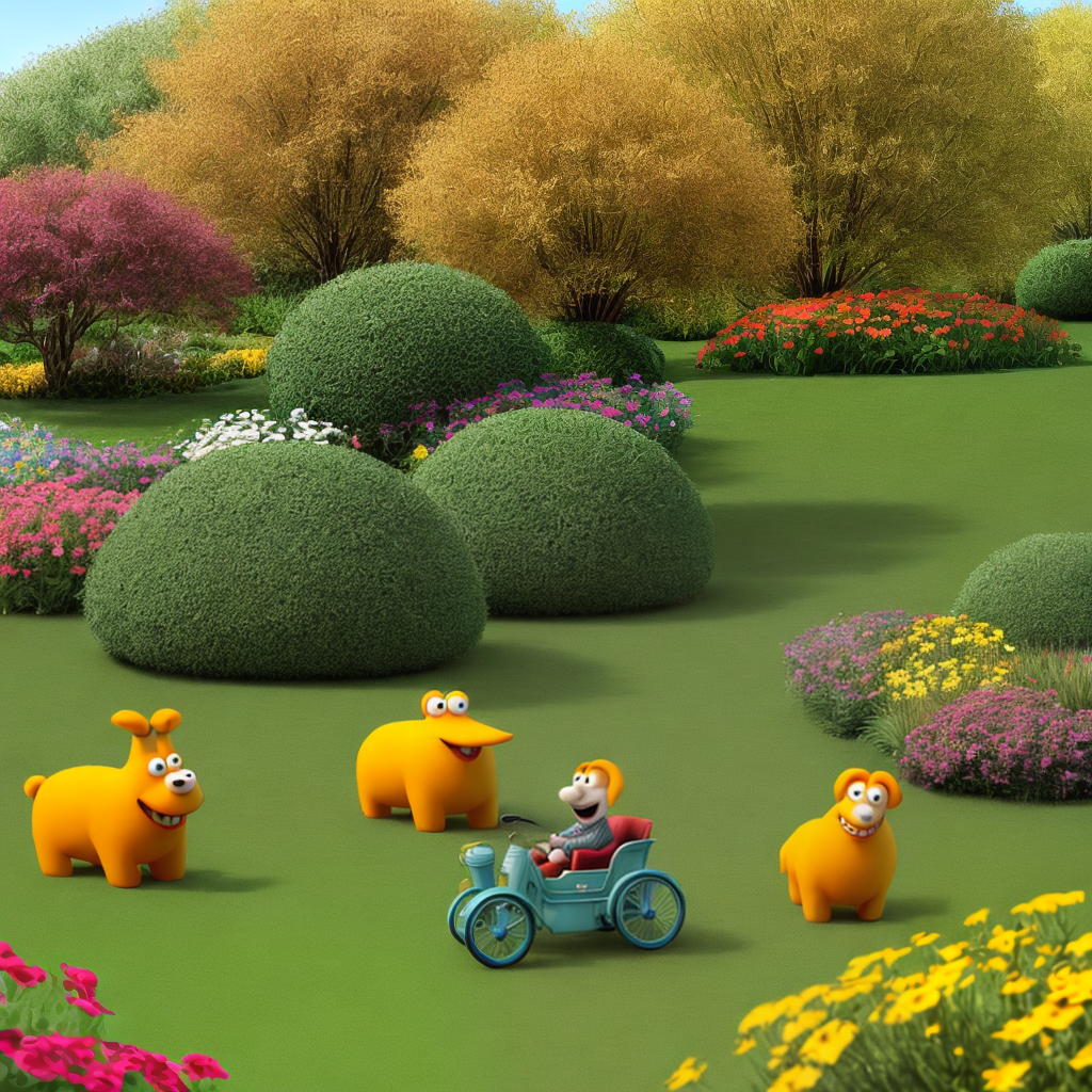 create an image of wallace and gromit surrounded by sleeping ginger people