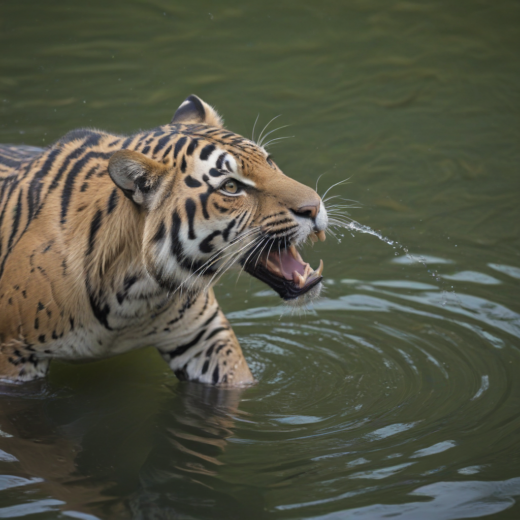 Feeding strategies and predator avoidance in aquatic animals