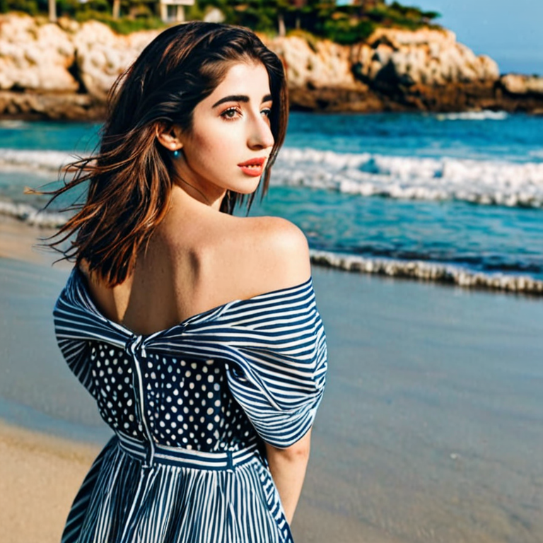 Emily rudd, alluring, beach