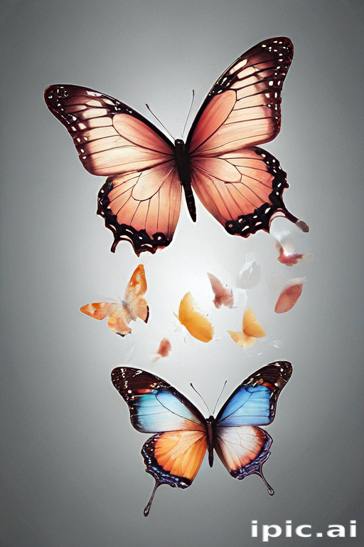 Transformative Journey of Butterflies: From Fragmented Pieces to ...