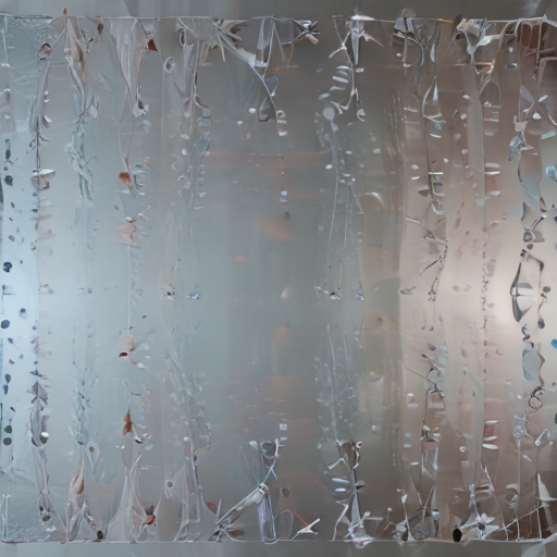 Abstract Reflection: A Play of Light and Transparency in Modern Art
