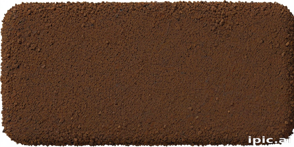 Close-Up View of Ground Coffee Showing Texture and Rich Brown Color