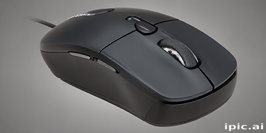 High-Precision Gaming Mouse with Ergonomic Design and Customizable Features