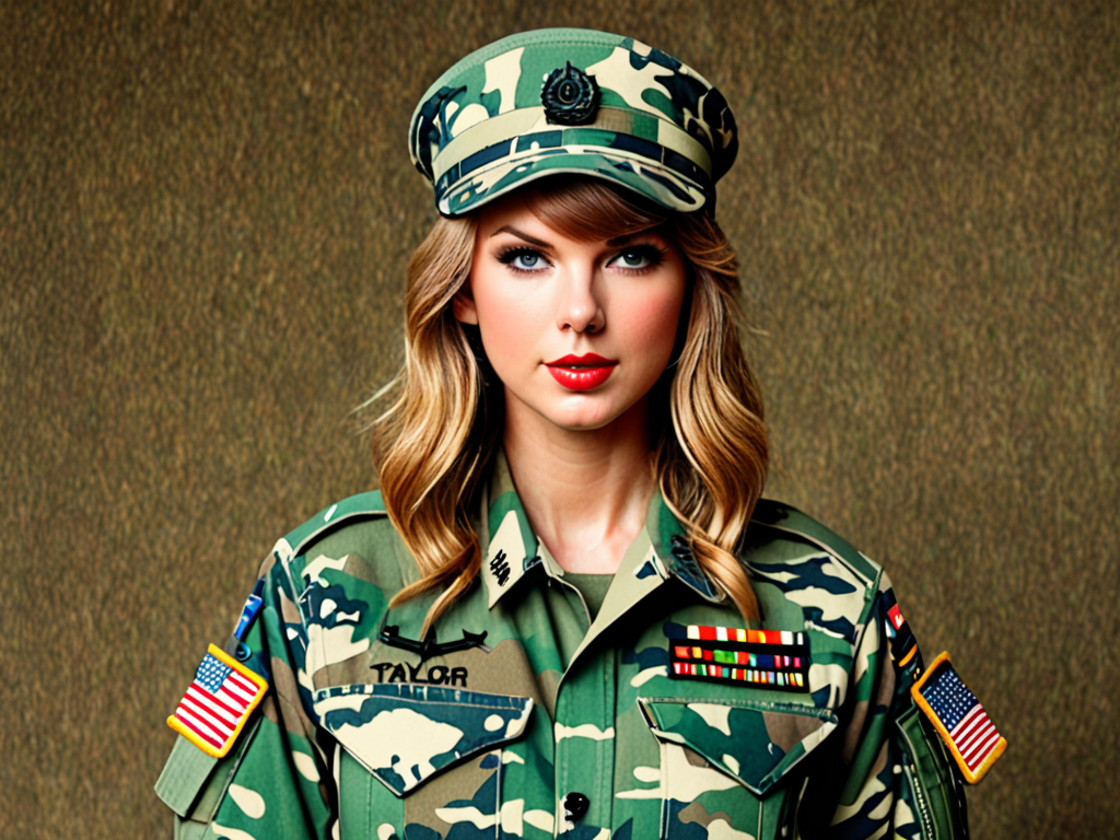 Taylor Swift Military version