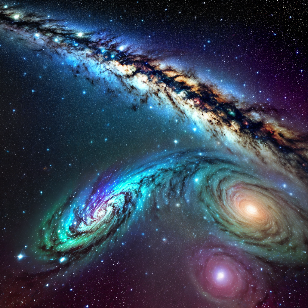 The universe in 21 dimensions (best copy-right free photo)