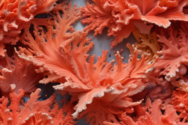 Vibrant Coral Formations Showcasing Nature's Intricate Patterns and ...