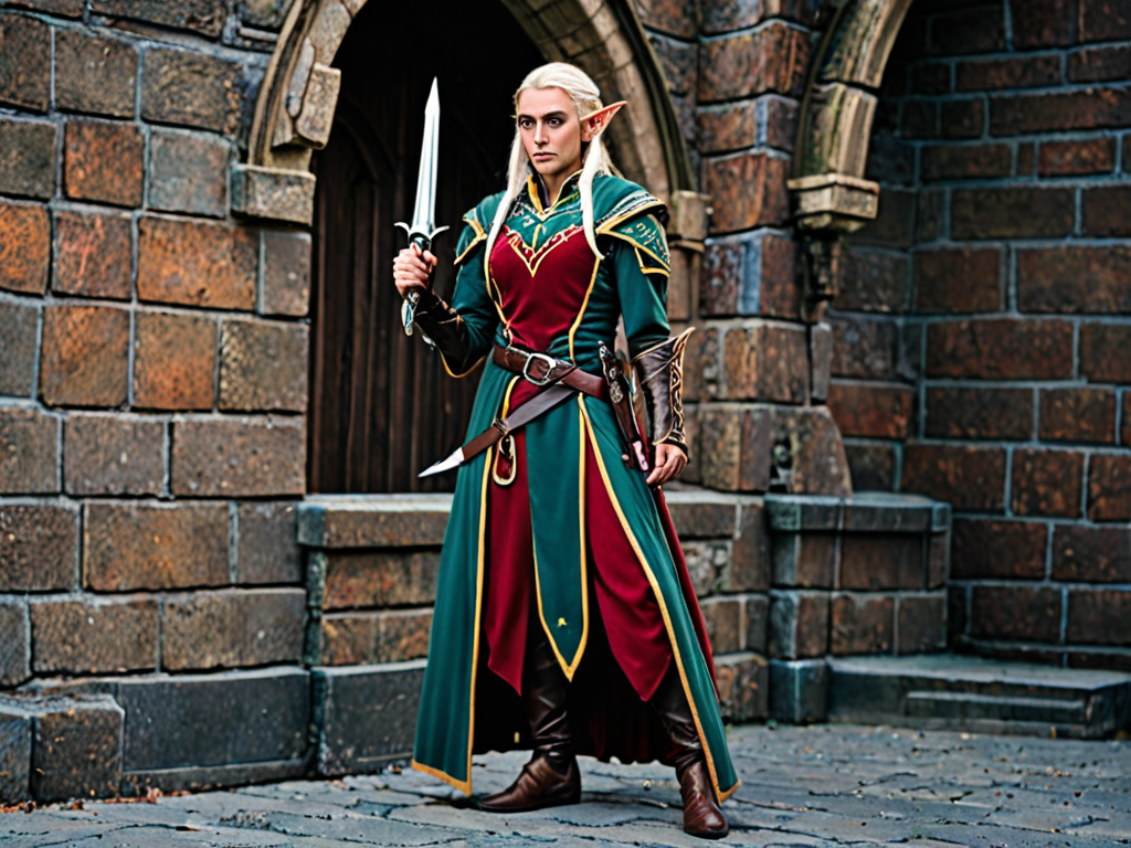 High elf, rogue