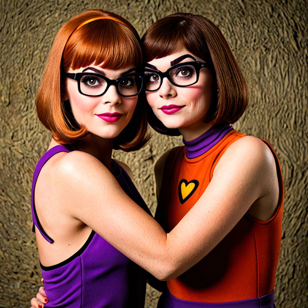 daphne and velma human version, adventure, spooky