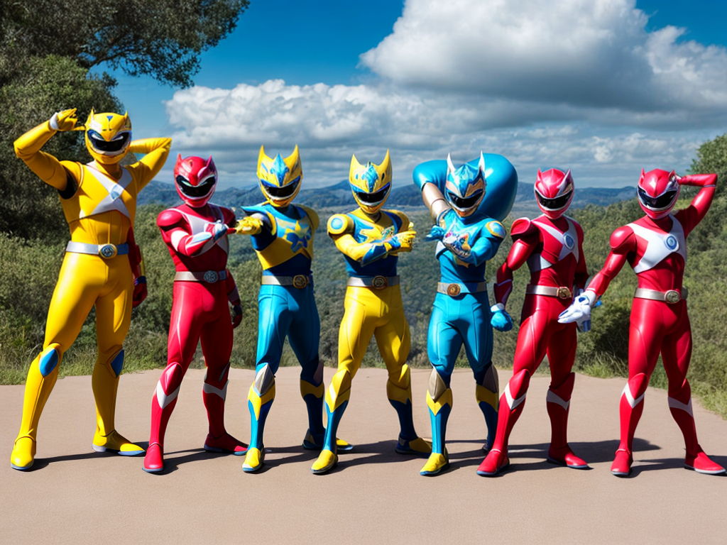 Mickey and Friends is Power Rangers