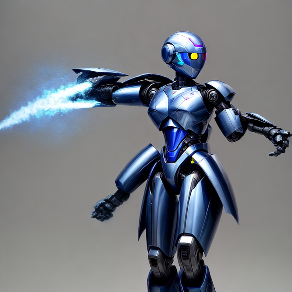 Great Gorgeous, Beautiful and Joyful Future High-end Robot Jet