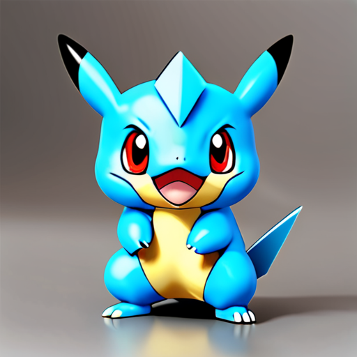 A blue electric type pokemon