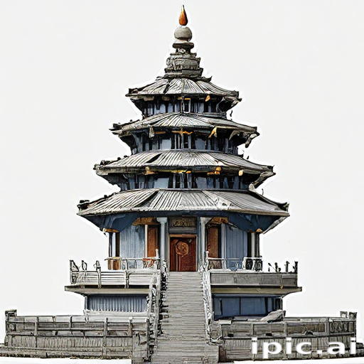 A Beautifully Designed Traditional Pagoda with Intricate Architectural ...
