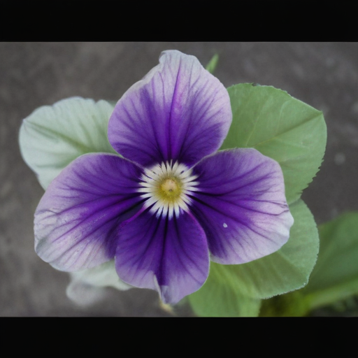 Violet symbol flower