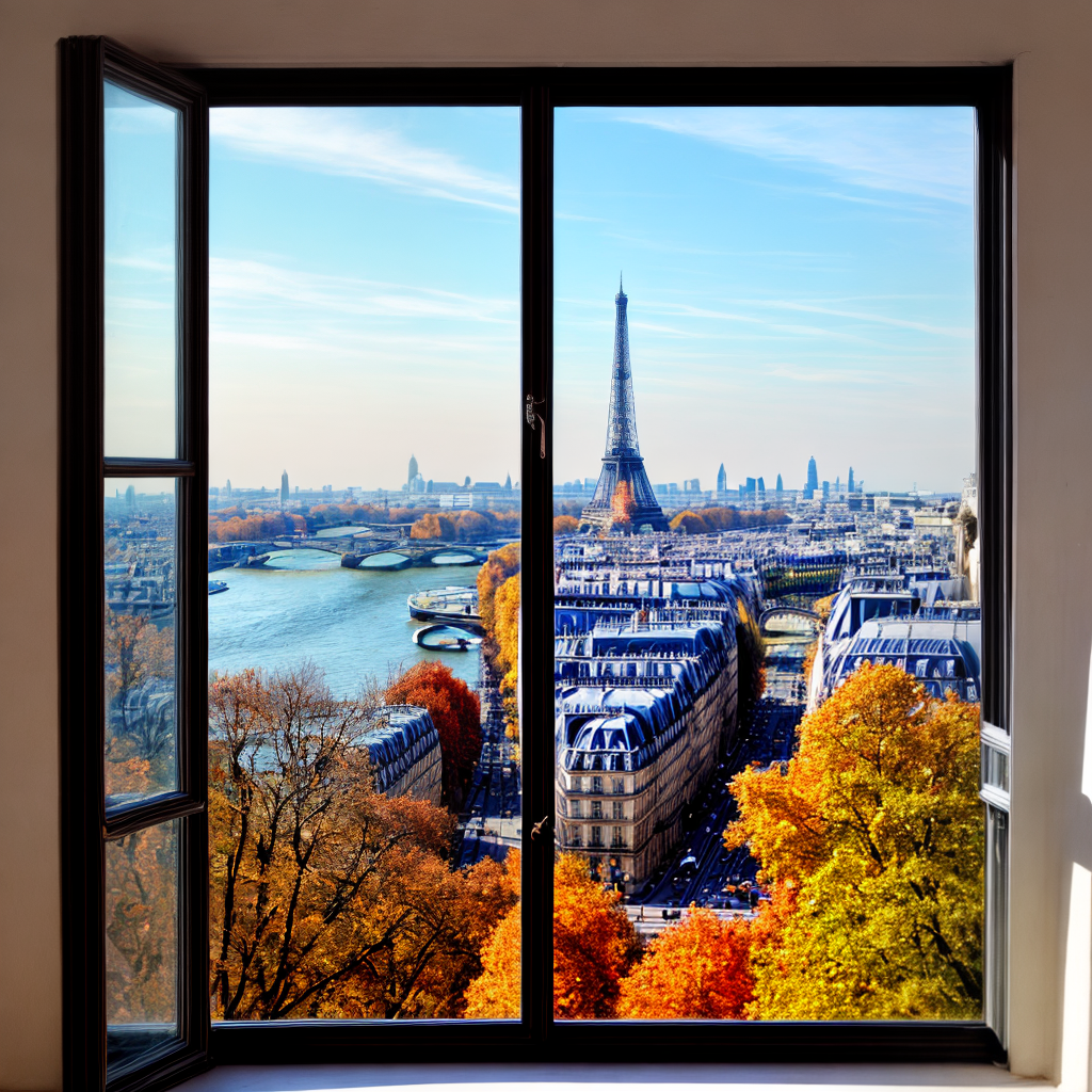 window paris view