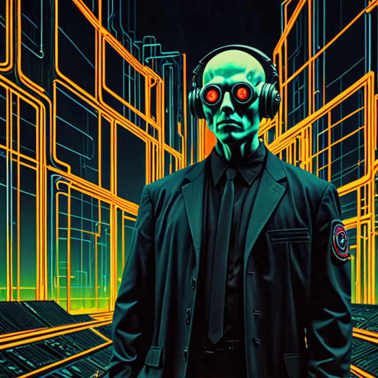 cyberpsycho darkness surreal art