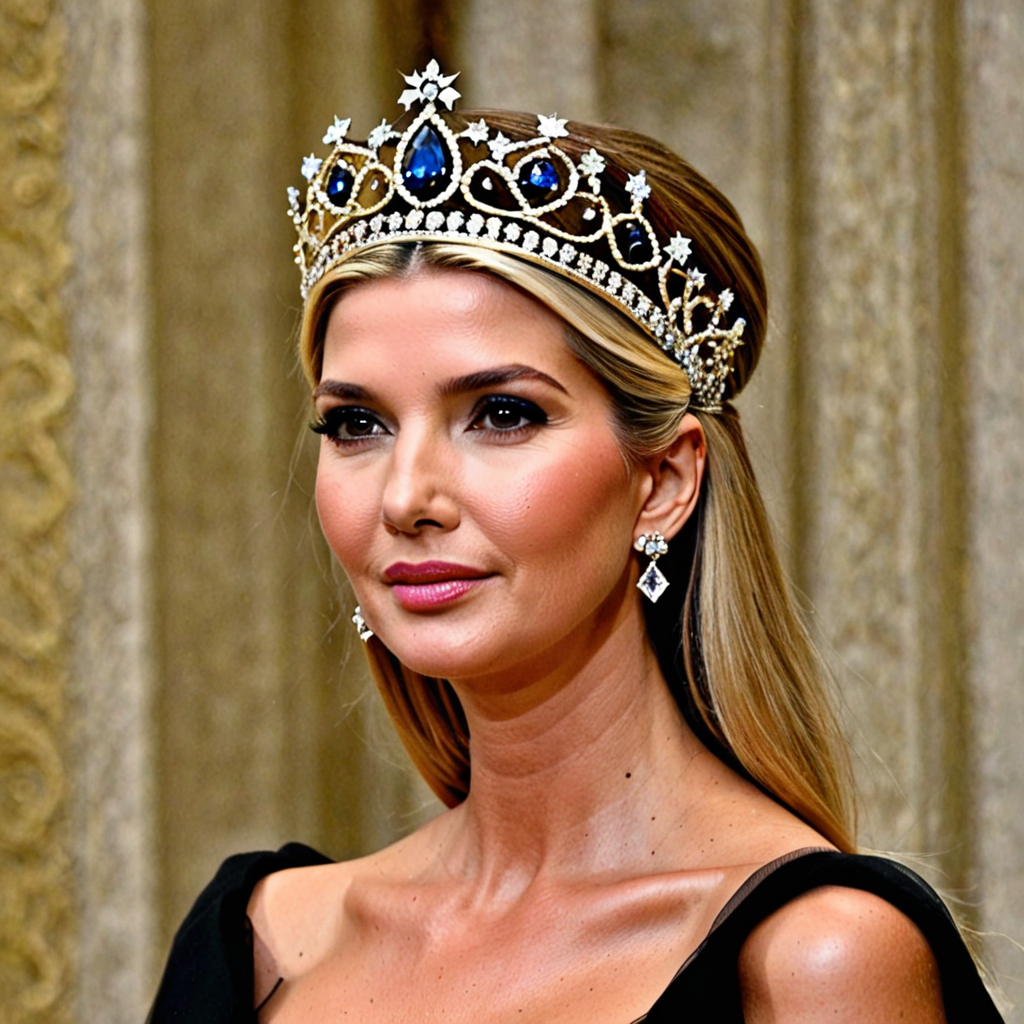 ivanka trump princess tiara witch