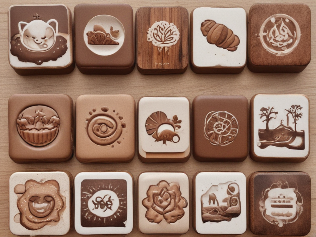 Deliciously Crafted Chocolate Treats Featuring Intricate Designs and ...
