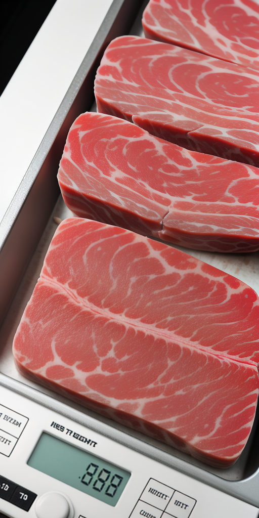 Freshly Cut Marbled Beef Steaks Ready for Cooking and Grilling Delight