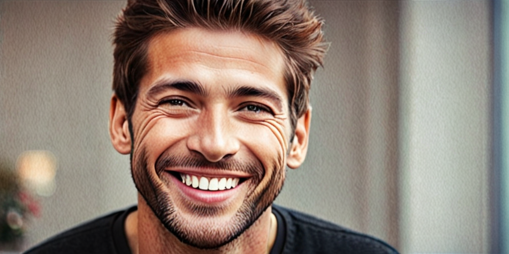Happy person
