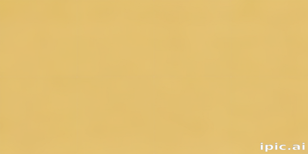 Soft Yellow Background with Subtle Texture for Artistic and Creative Use